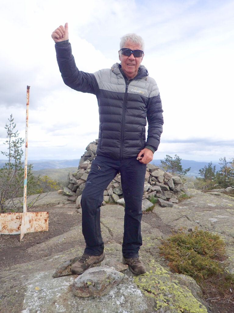 Gir ut ny bok med toppturer som passer for Drillo og andre pensjonister ...